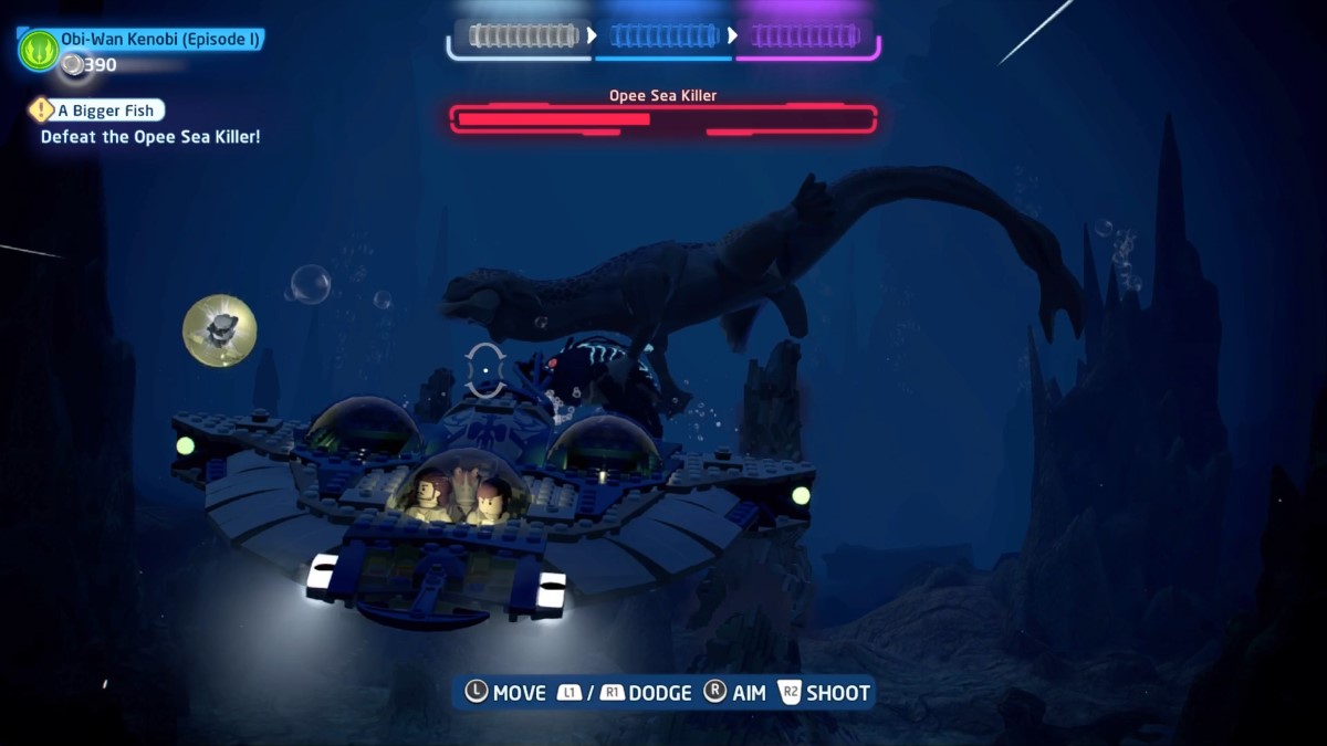 How to complete all Challenges in A Bigger Fish in Star Wars: The ...