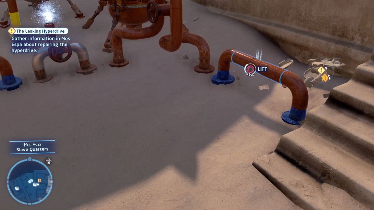 How to complete the water tank pipes Kyber Brick puzzle in the Mos Espa ...