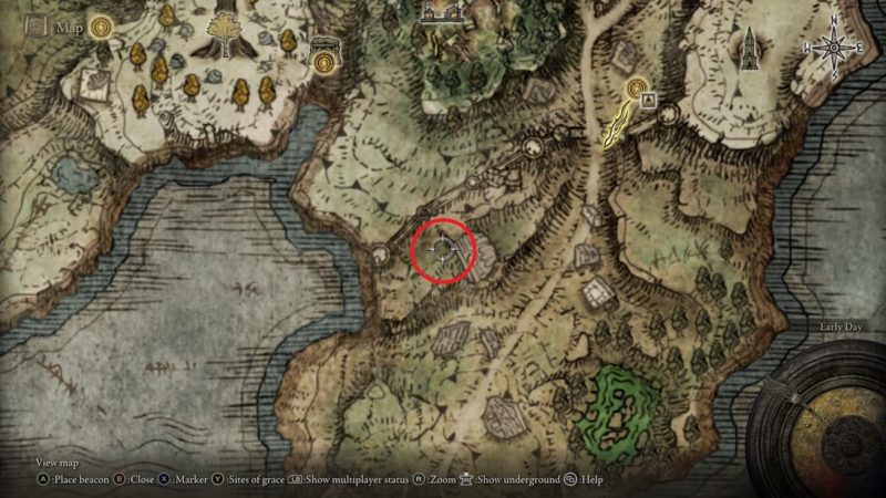 All Weeping Peninsula boss locations in Elden Ring - Gamepur