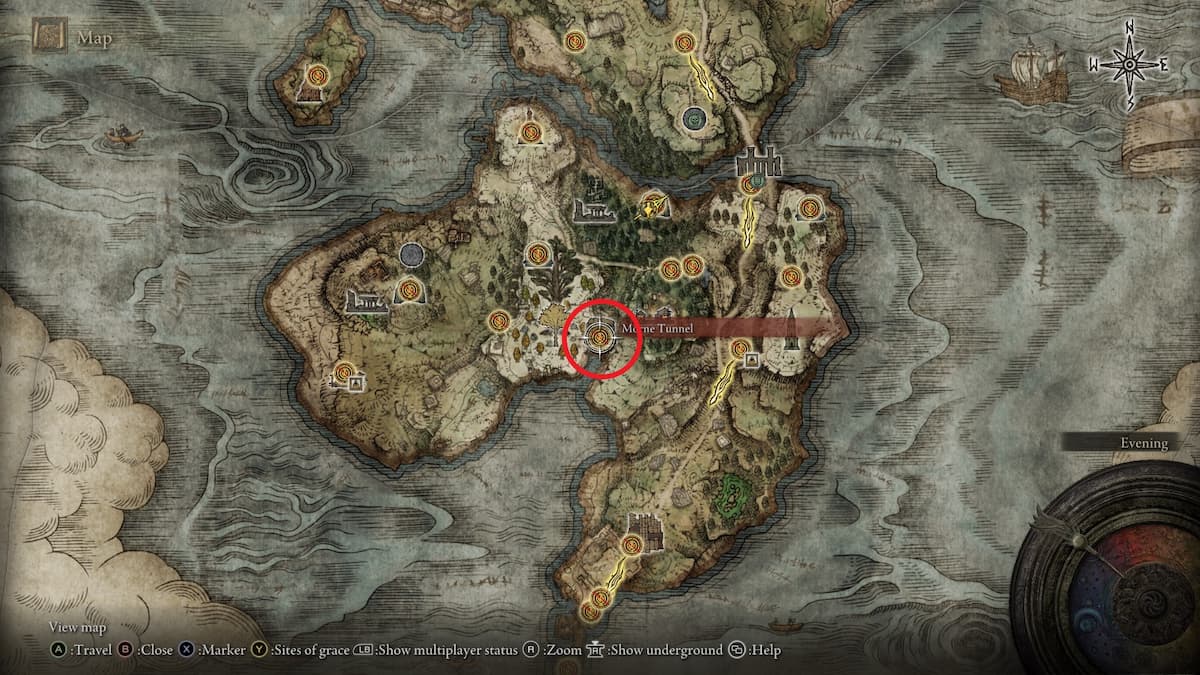 All Weeping Peninsula boss locations in Elden Ring - Gamepur