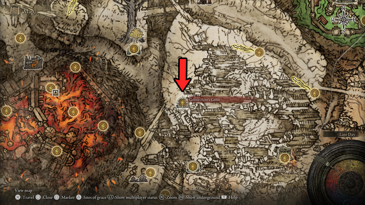 All Mt. Gelmir boss locations in Elden Ring - Gamepur