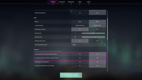 How to hide your name in Valorant - Gamepur