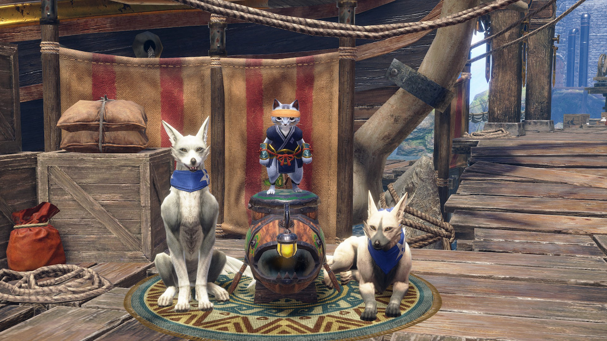 All Elgado hub characters and their functions in Monster Hunter Rise ...