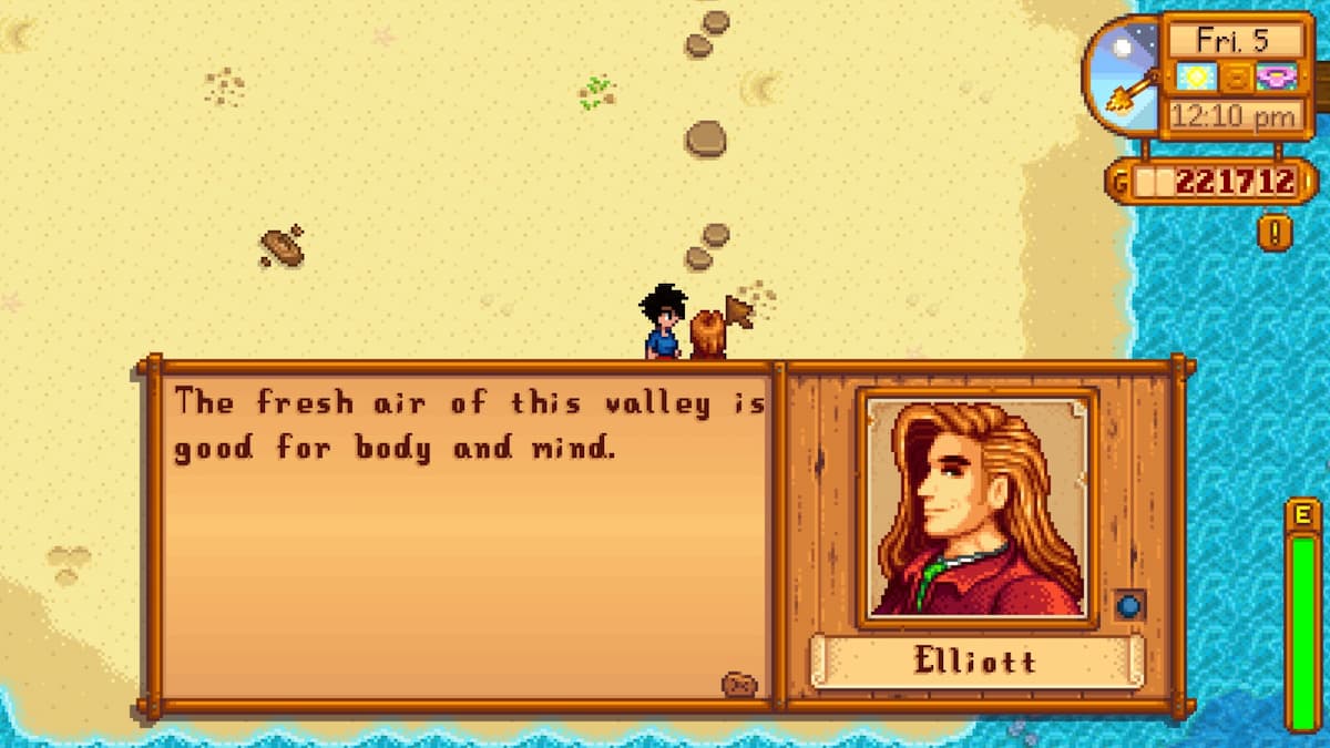 Stardew Valley Elliott romance guide – Favorite gifts, likes, and more ...