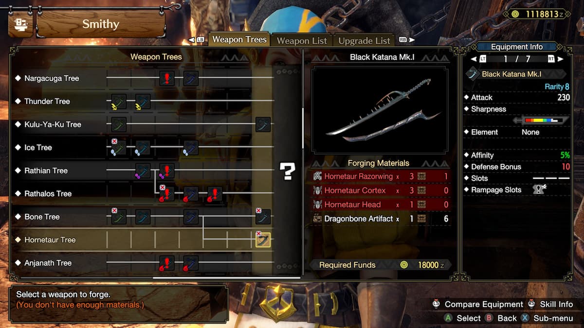 All Hornetaur item drops and percentages in Monster Hunter Rise ...