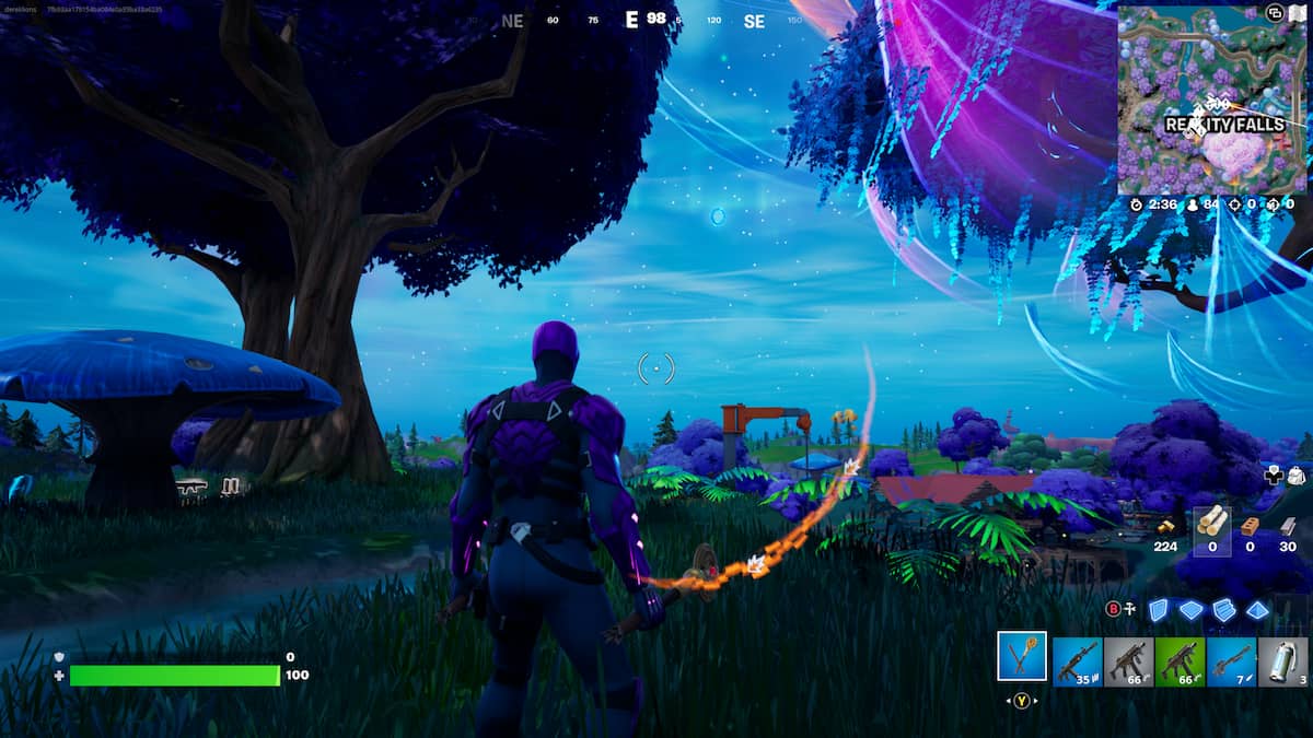 Where to collect floating rings near Reality Falls in Fortnite Chapter ...