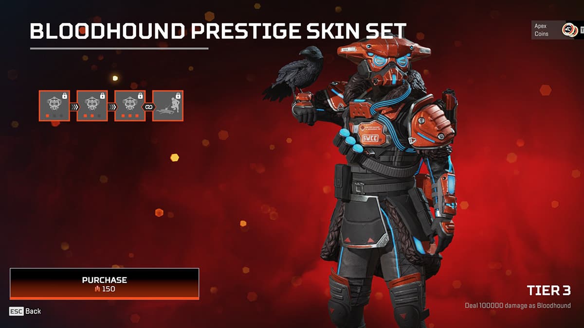 The 10 rarest Bloodhound skins in Apex Legends - Gamepur
