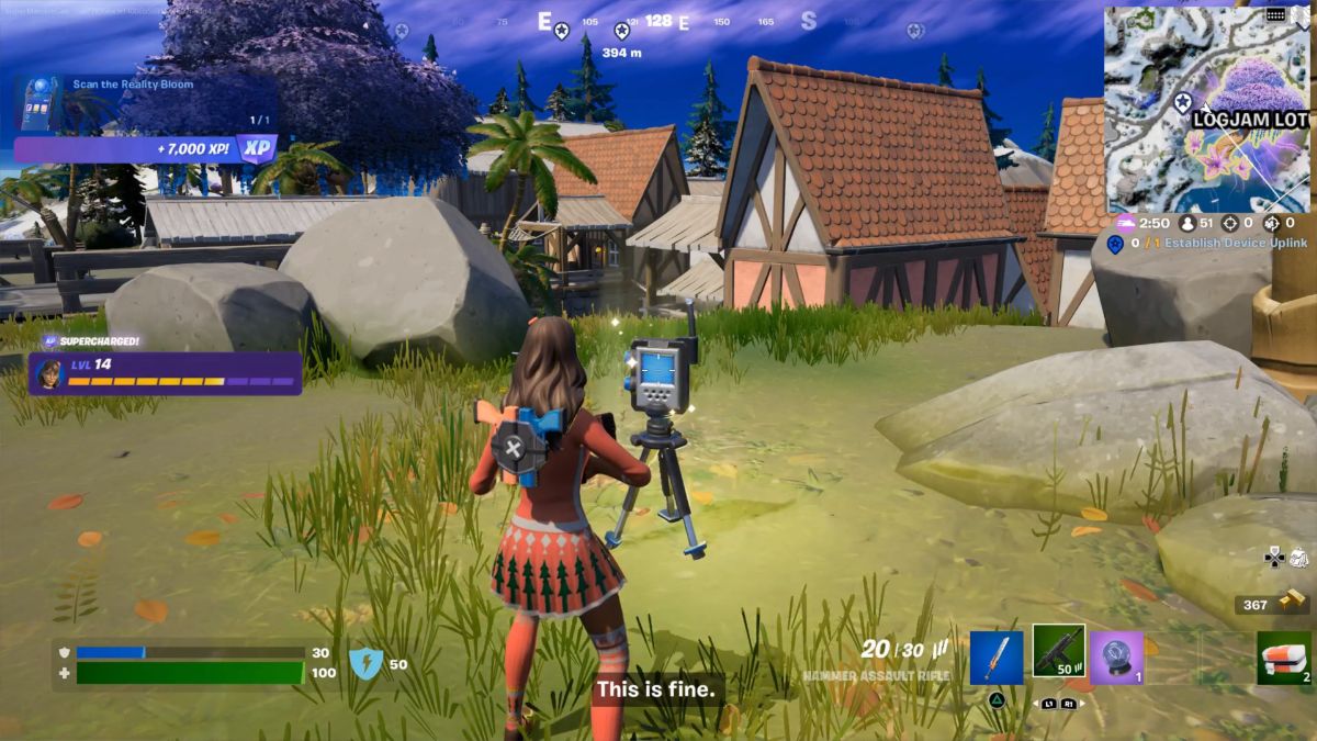 How to scan the Reality Tree in Fortnite Chapter 3 Season 3 - Gamepur