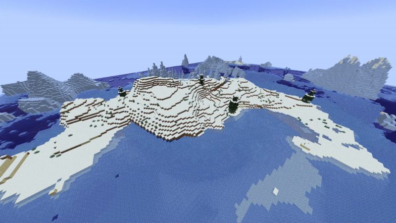 The five best snow biome seeds in Minecraft - Gamepur