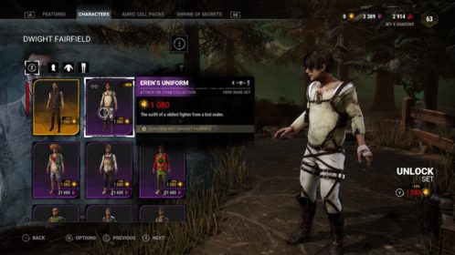 All Attack on Titan skins in Dead by Daylight, and how to get them ...