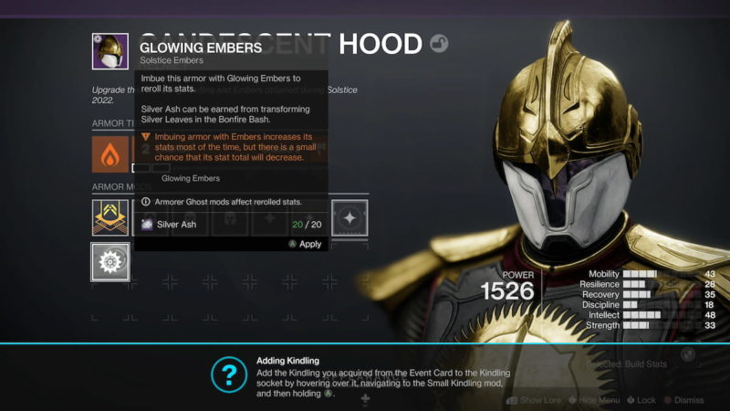 How to get and upgrade the Candescent Armor Set in the Destiny 2 ...