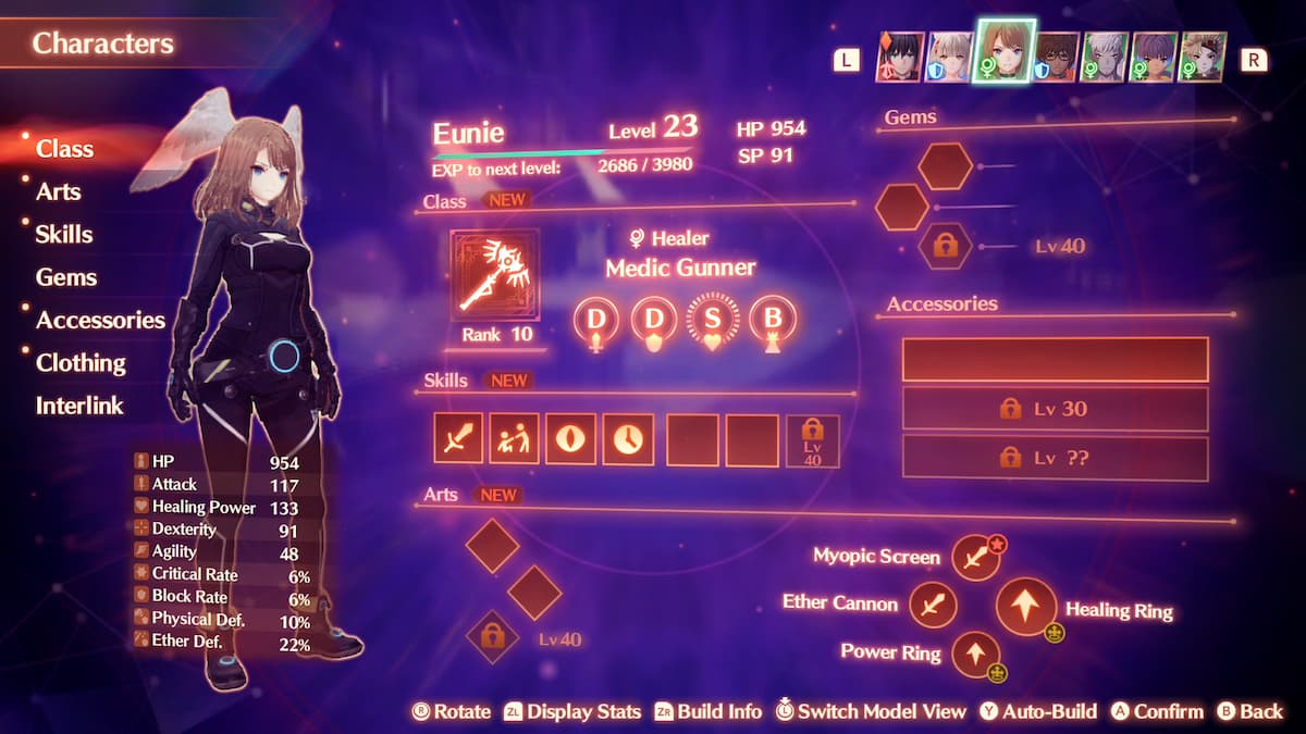 All class categories in Xenoblade Chronicles 3 - Gamepur
