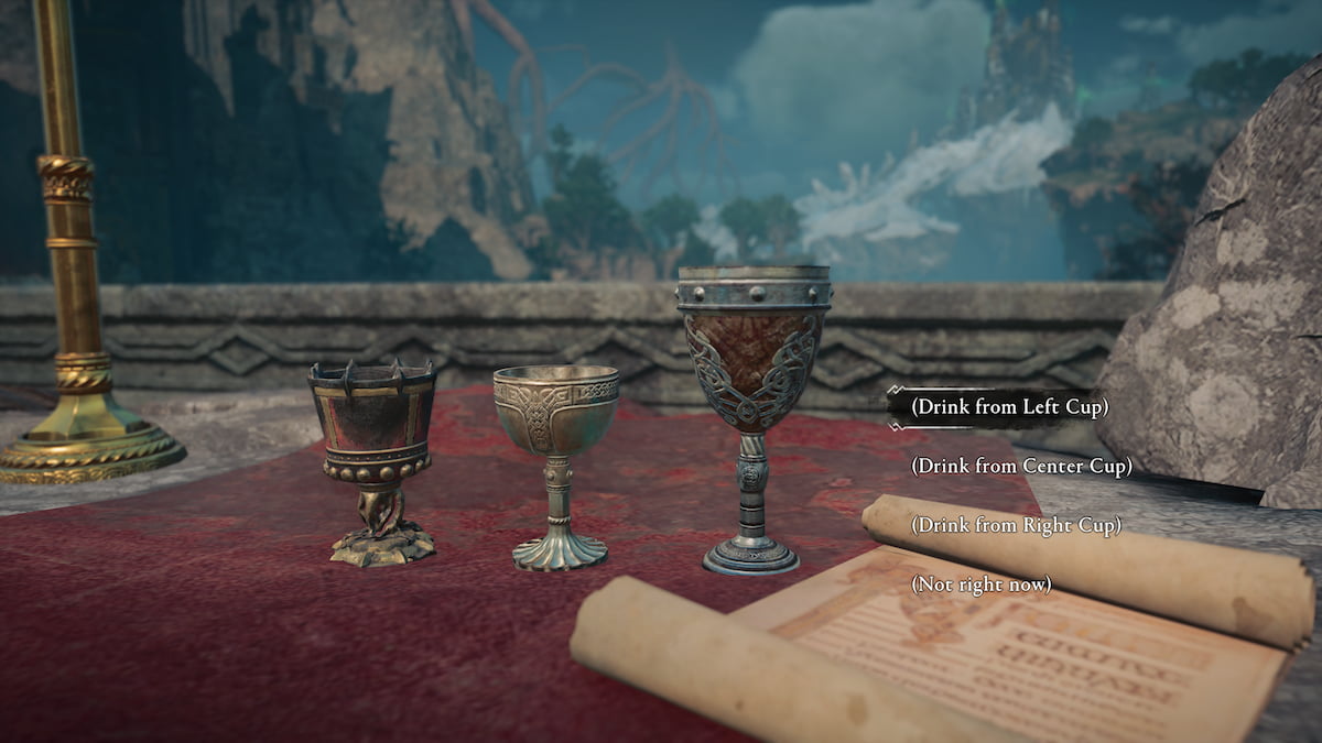 What drink should you pick in Assassin's Creed Valhalla's Forgotten ...