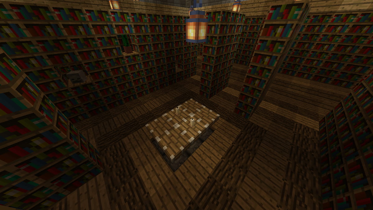 The best Minecraft library designs, ideas, and concepts - Gamepur
