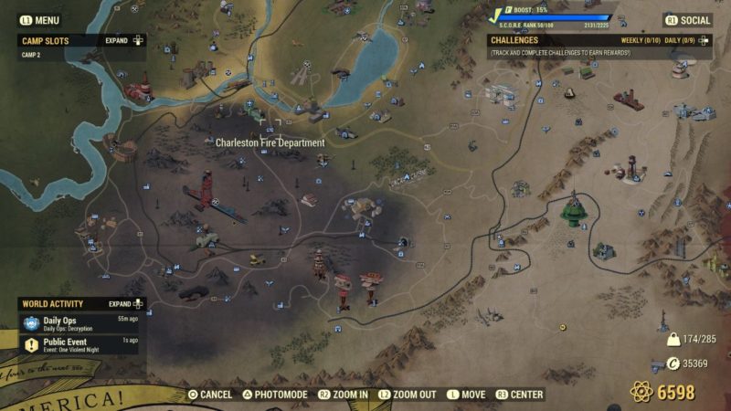 Charleston Fire Department location in Fallout 76 - Gamepur