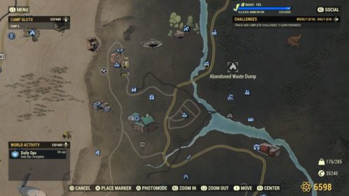 Расположение заброшенной свалки отходов в Fallout 76 - NexusMoD.RU