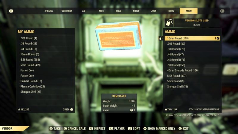 How to sell ammo in Fallout 76 - Gamepur