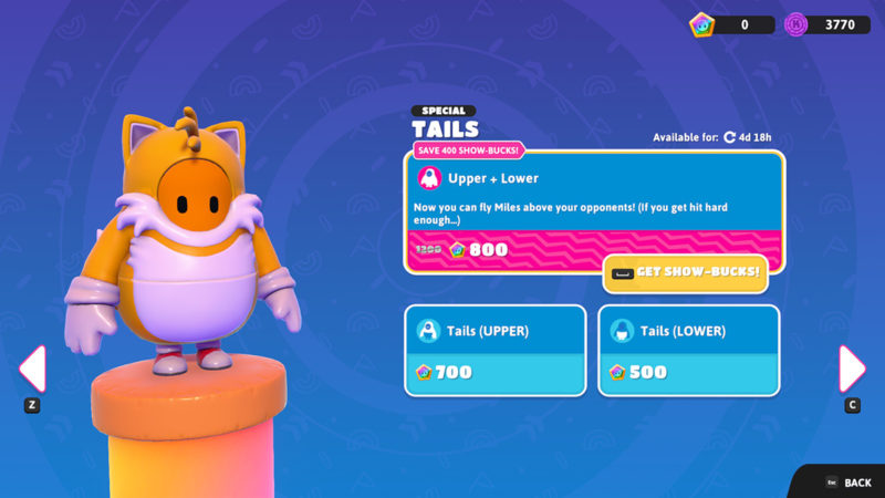 How to get the Tails, Eggman, and Super Sonic outfits in Fall Guys ...