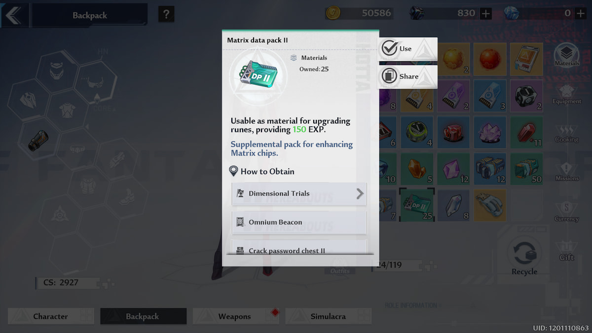 How to get Matrix Data Packs in Tower of Fantasy - Gamepur