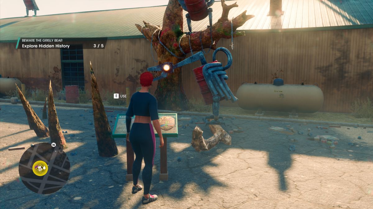 All Hidden History boards at Beware the Grizzly Bear in Saints Row ...