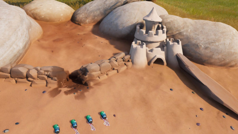 Fortnite teasing Lord of the Rings crossover with a Helms Deep sand ...