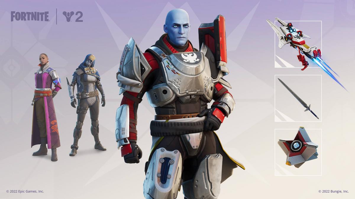 All Destiny 2 skins in Fortnite and how to get them - Gamepur