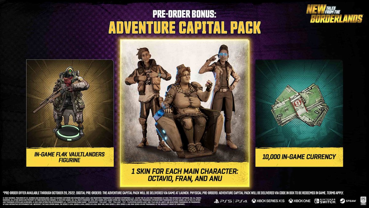 New Tales from the Borderlands pre-order guide – Bonuses, editions, and ...