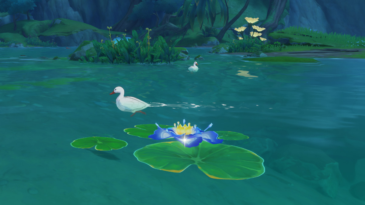 Where To Get Nilotpala Lotuses In Genshin Impact Nilotpala Lotus 