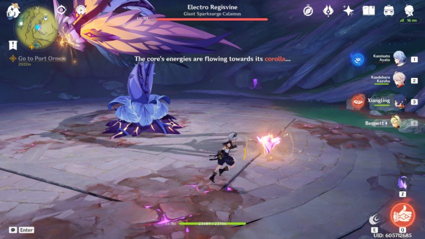 How to find and defeat the Electro Regisvine in Genshin Impact - Gamepur