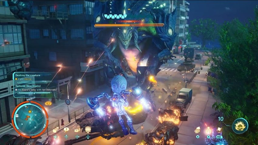 How to defeat Kojira in Destroy All Humans! 2 Reprobed - Gamepur