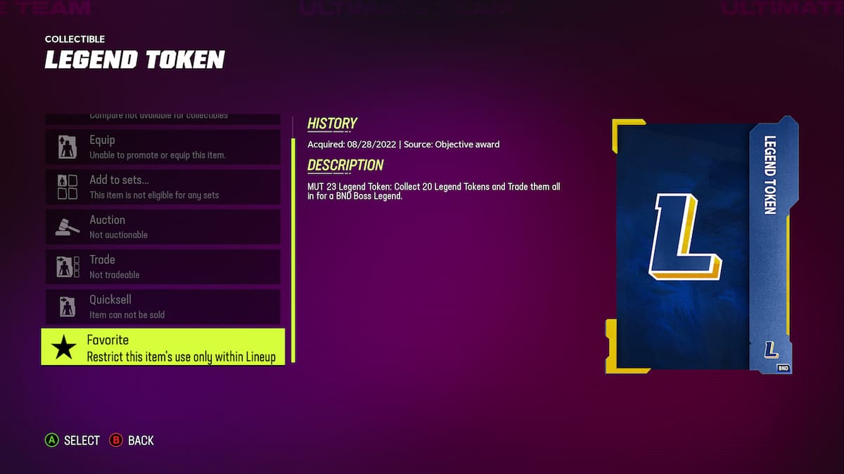 Madden 23: What are Legends tokens used for in MUT and how do you get ...