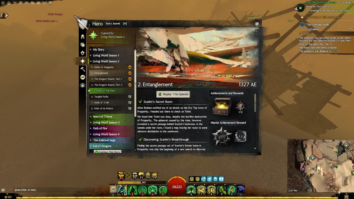 How to complete the Return to Dry Top 1 Achievement in Guild Wars 2 ...