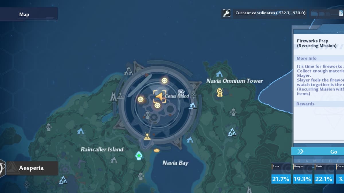 How to complete the Firework Rising side quest in Tower of Fantasy ...