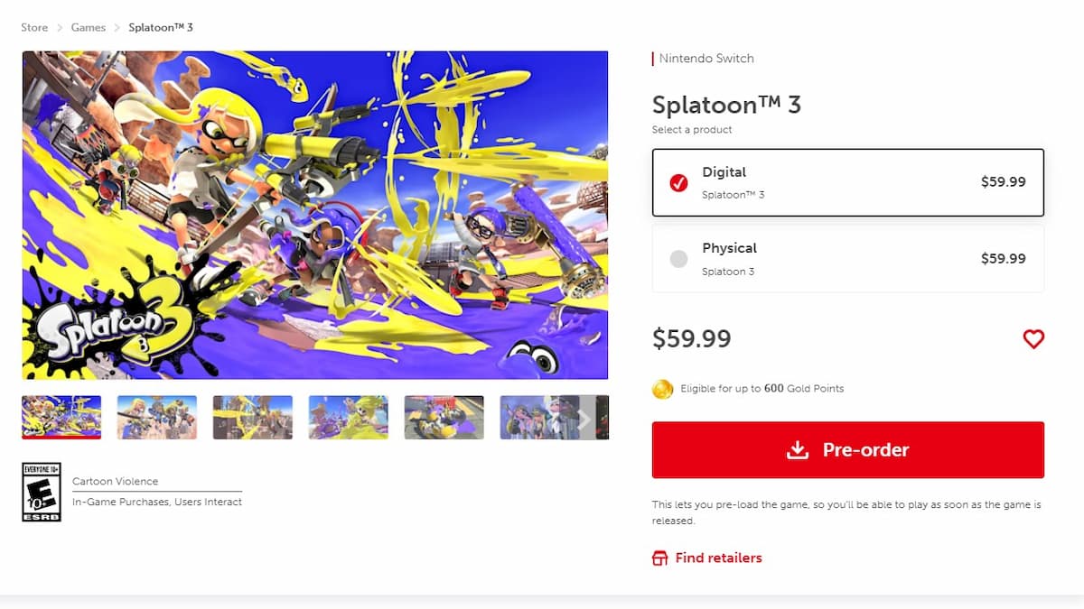 Splatoon 3 preorder guide – Editions, retailer bonuses, and more - Gamepur