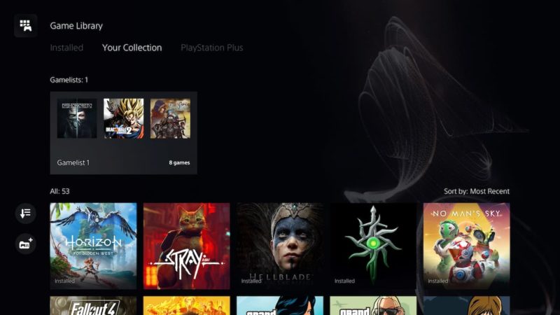 How to make folders on PlayStation 5 – PS5 Gamelists explained - Gamepur