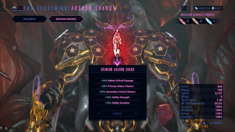 How to get and use Archon Shards in Warframe: Veilbreaker – Earth, Mars ...