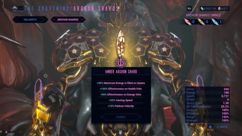 How to get and use Archon Shards in Warframe: Veilbreaker – Earth, Mars ...