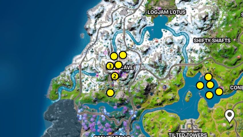 All Launch Pad locations in Fortnite Chapter 3 Season 3 - Gamepur