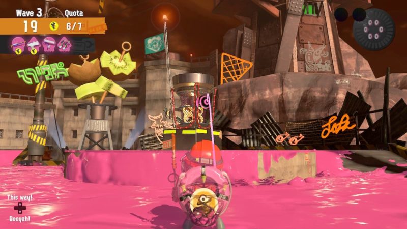 How to throw Golden Eggs in Splatoon 3 Salmon Run - Gamepur
