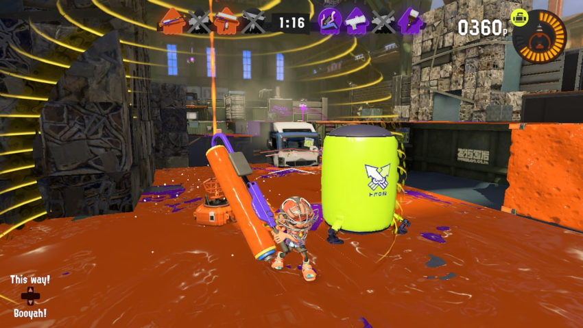 How to use the Big Bubbler in Splatoon 3 - Gamepur