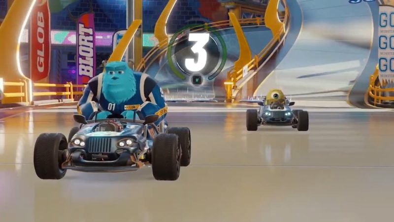 New Disney Speedstorm trailer shows off new Monsters, Inc. characters ...