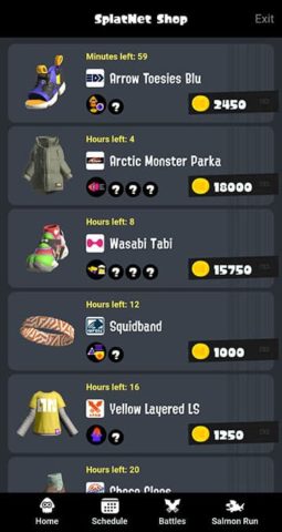 How to order gear via the SplatNet Shop app for Splatoon 3 - Gamepur