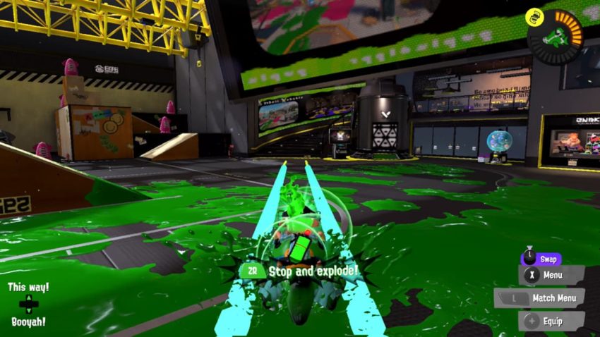 How to use the Reefslider in Splatoon 3 - Gamepur