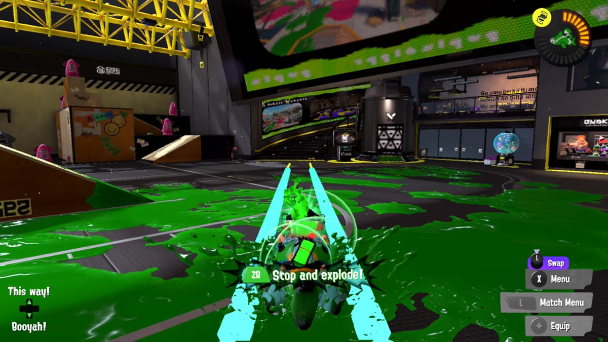 How to use the Reefslider in Splatoon 3 - Gamepur