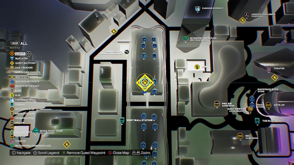 NBA 2K23: How to use the skateboard and grind rails in The City - Gamepur