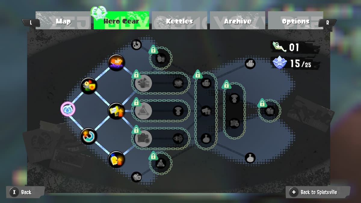 All Hero Gear upgrades in Splatoon 3 – full singleplayer skill tree ...