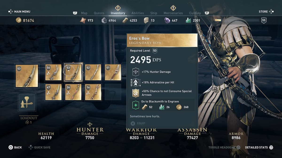 Every Legendary Bow in Assassin's Creed Odyssey, and how to get them ...