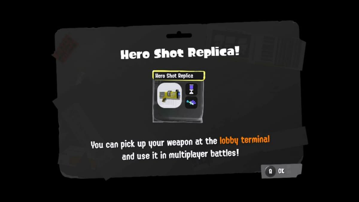 How to unlock the Hero Shot Replica in Splatoon 3 - Gamepur