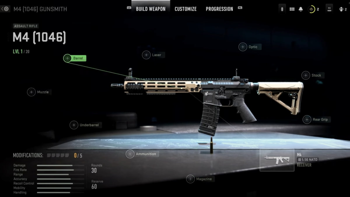 How does the Gunsmith mode work in Call of Duty: Modern Warfare 2 ...