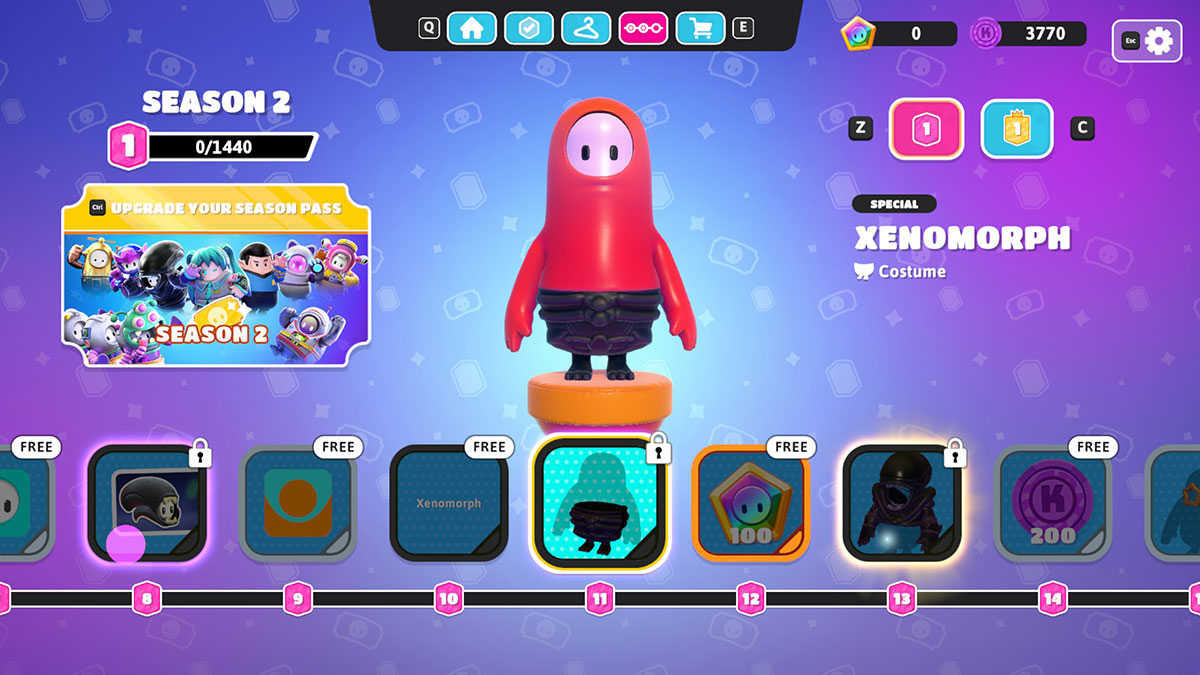 How to get the Xenomorph skin in Fall Guys - Gamepur